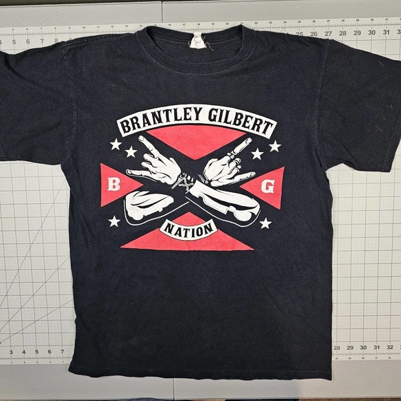 Anvil | Shirts | Brantley Gilbert Tshirt Mens Medium Stone Cold Country ...